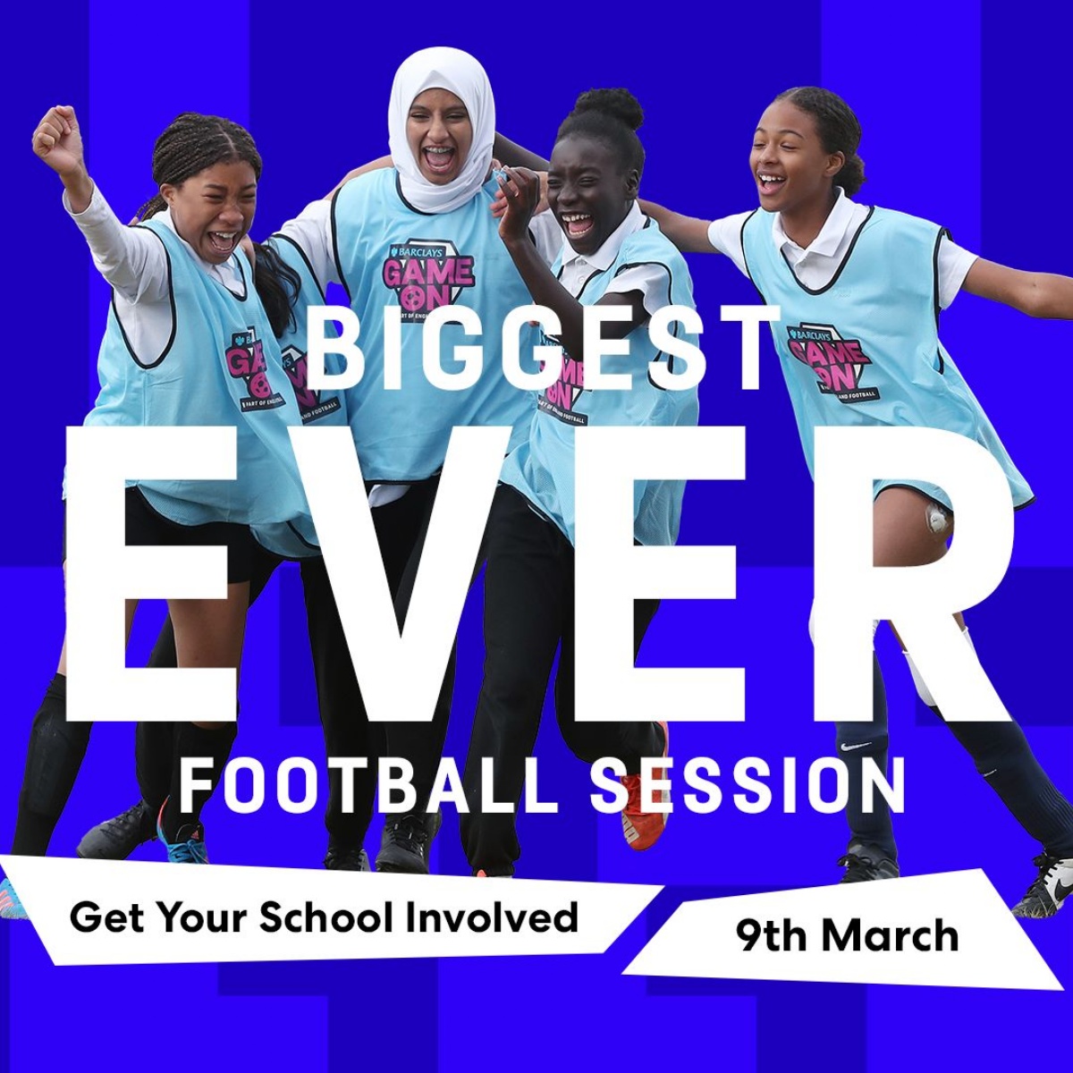 Biggest EVER Football Session - The PE & School Sports Network