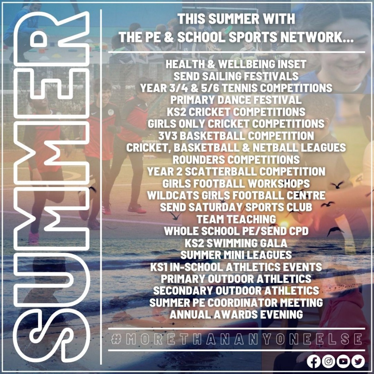 Welcome Back! Summer Term - The PE & School Sports Network